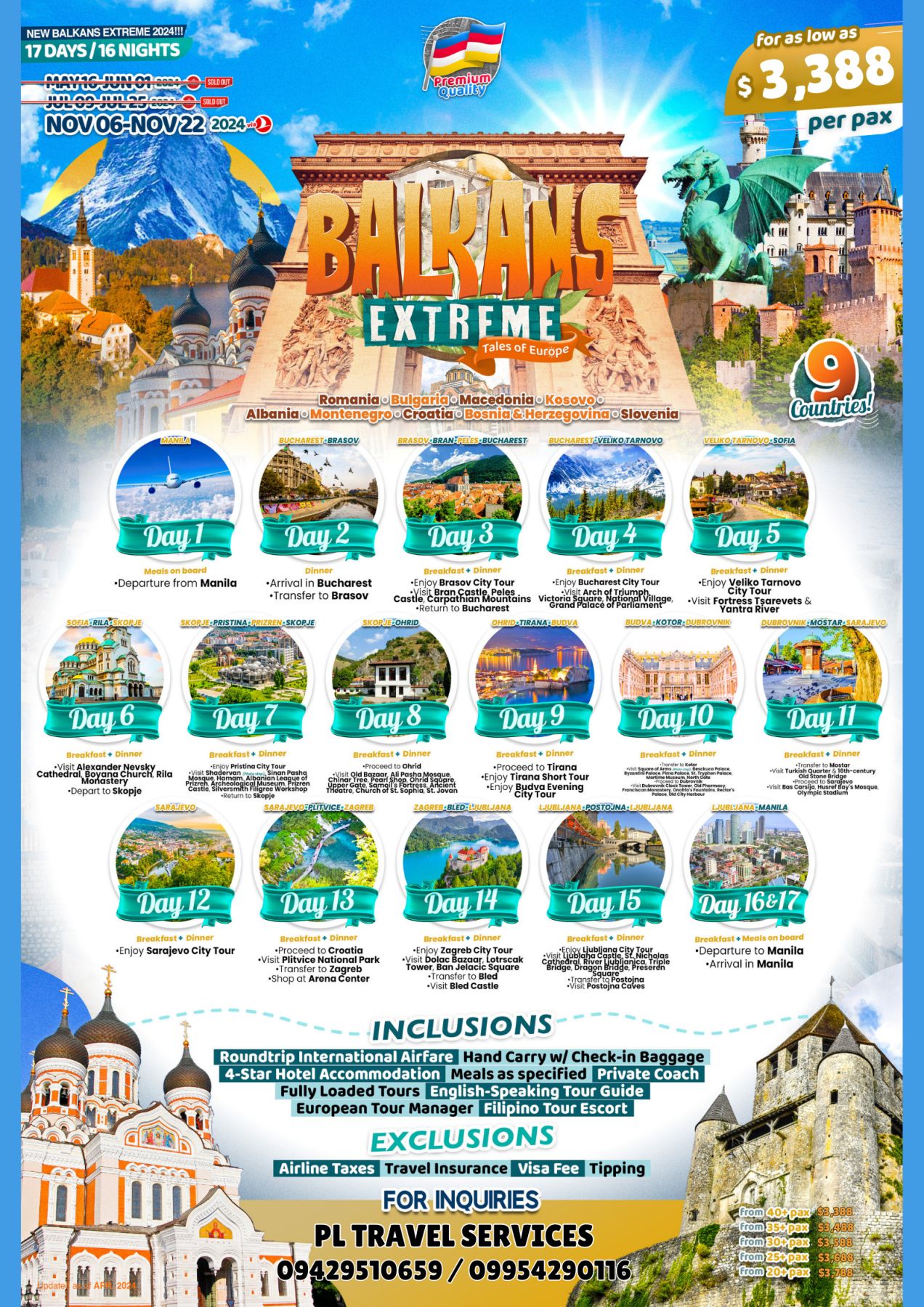 BALKANS – PL TRAVEL SERVICES