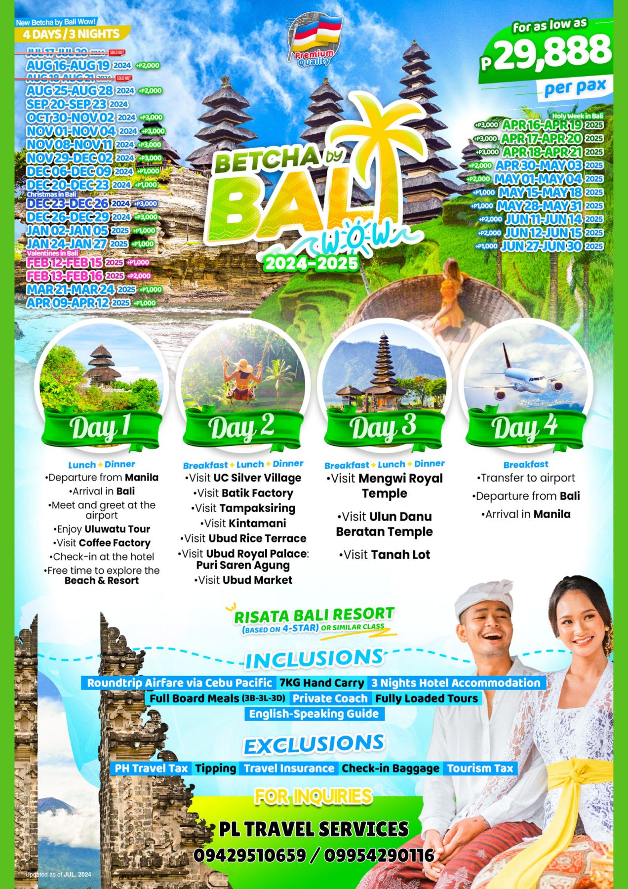 BALI – PL TRAVEL SERVICES